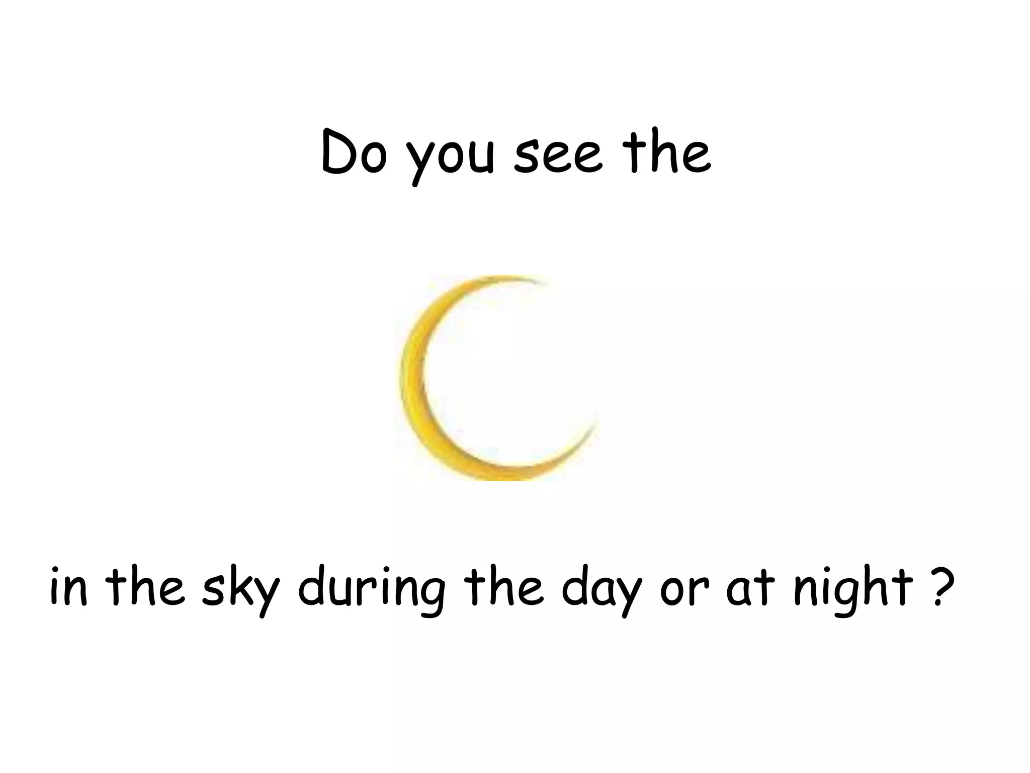 Objects in the sky | PPTX