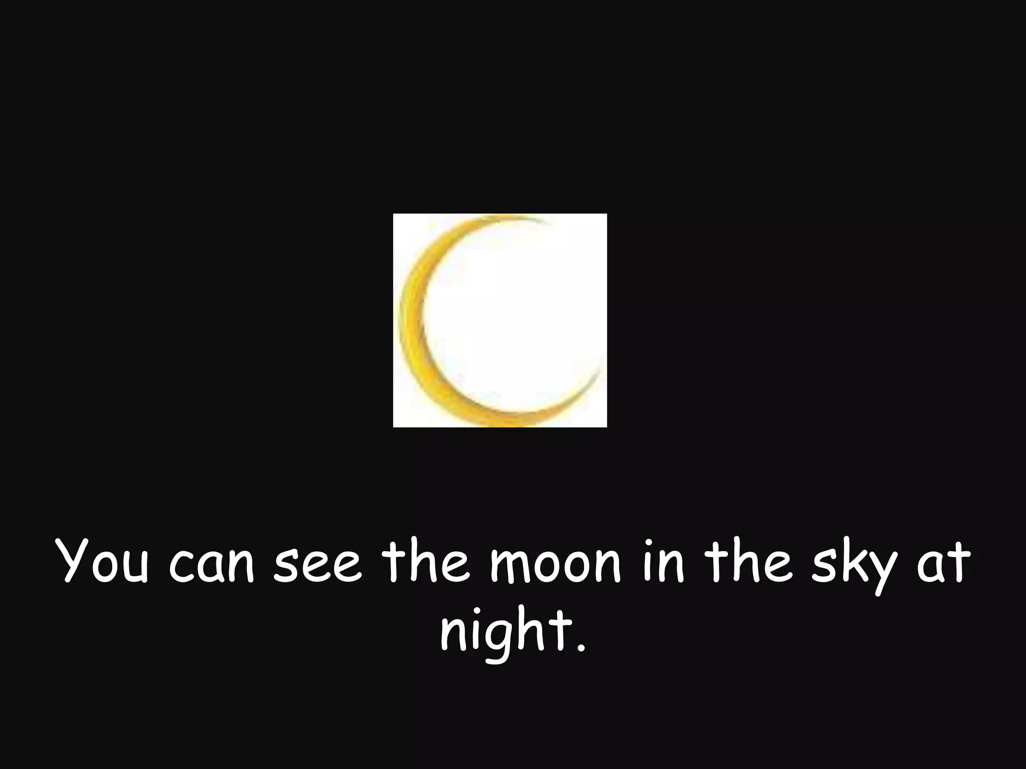 Objects in the sky | PPTX