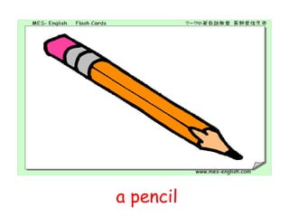 Objects of the classroom 1 | PPT
