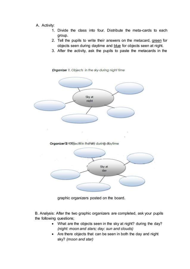 Objects seen in the sky | DOCX | Space and Astronomy | Science