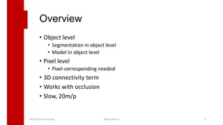 Object stereo, Slide for Bleyer 10 paper | PPTX