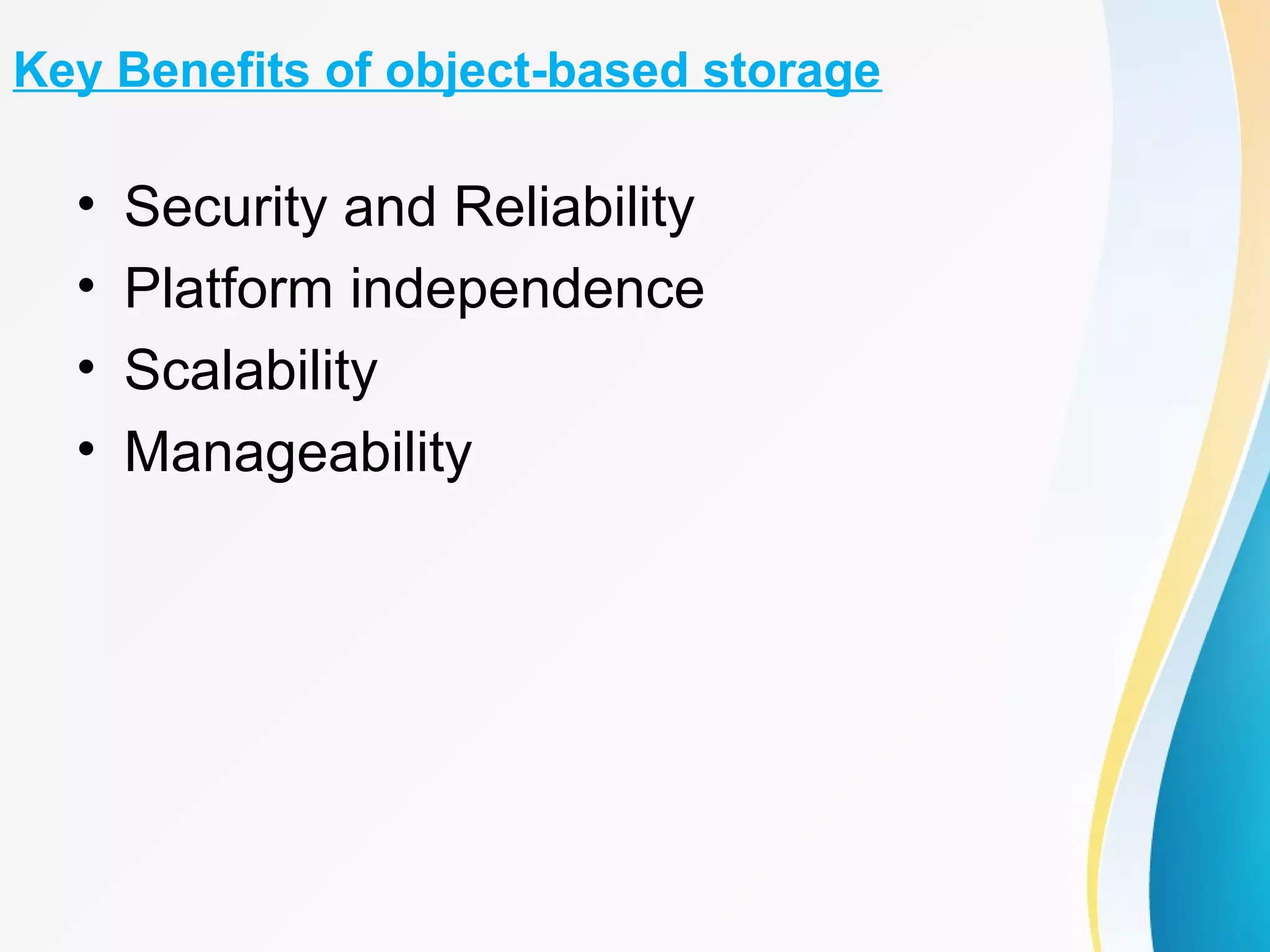 Object storage | PPT