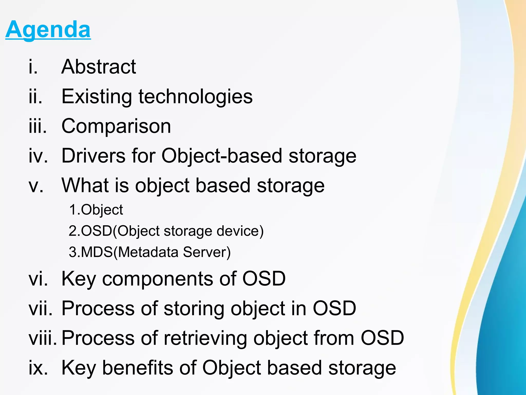 Object storage | PPT