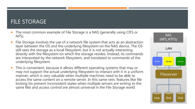 What is Object storage ? | PPTX | Operating Systems | Computer Software and Applications