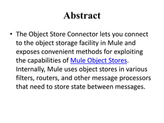 Object store | PPT