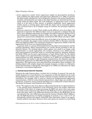 Object tracking | PDF | Computing | Technology & Computing