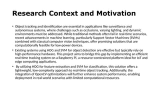 Object Tracking and Identification with OpenCV Using Histograms.pptx