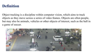 Object tracking final | PPT