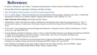 Object tracking presentation | PDF