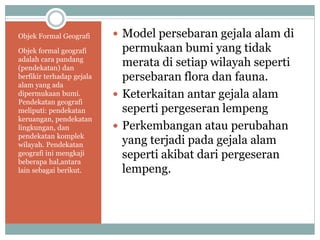 Objek studi geografi.ppt