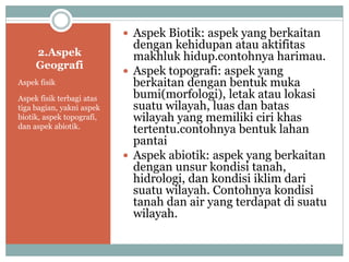 Objek studi geografi.ppt