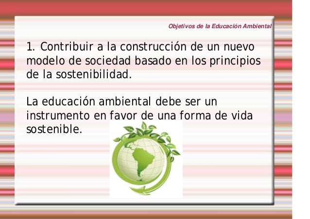 Educacin Ambiental Conexion Ambiental Educación Ambiental Para El