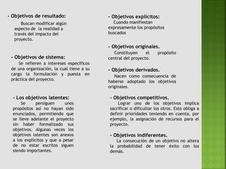 Objetivos, Introducción a la administración. | PPTX