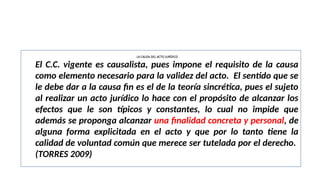 OBJETO, CAUSA, FORMA Y FORMALIDAD DEL ACTO JURÍDICO.pptx