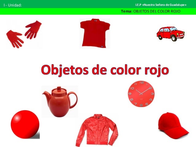 Imagenes de objetos de color rojo - Imagui