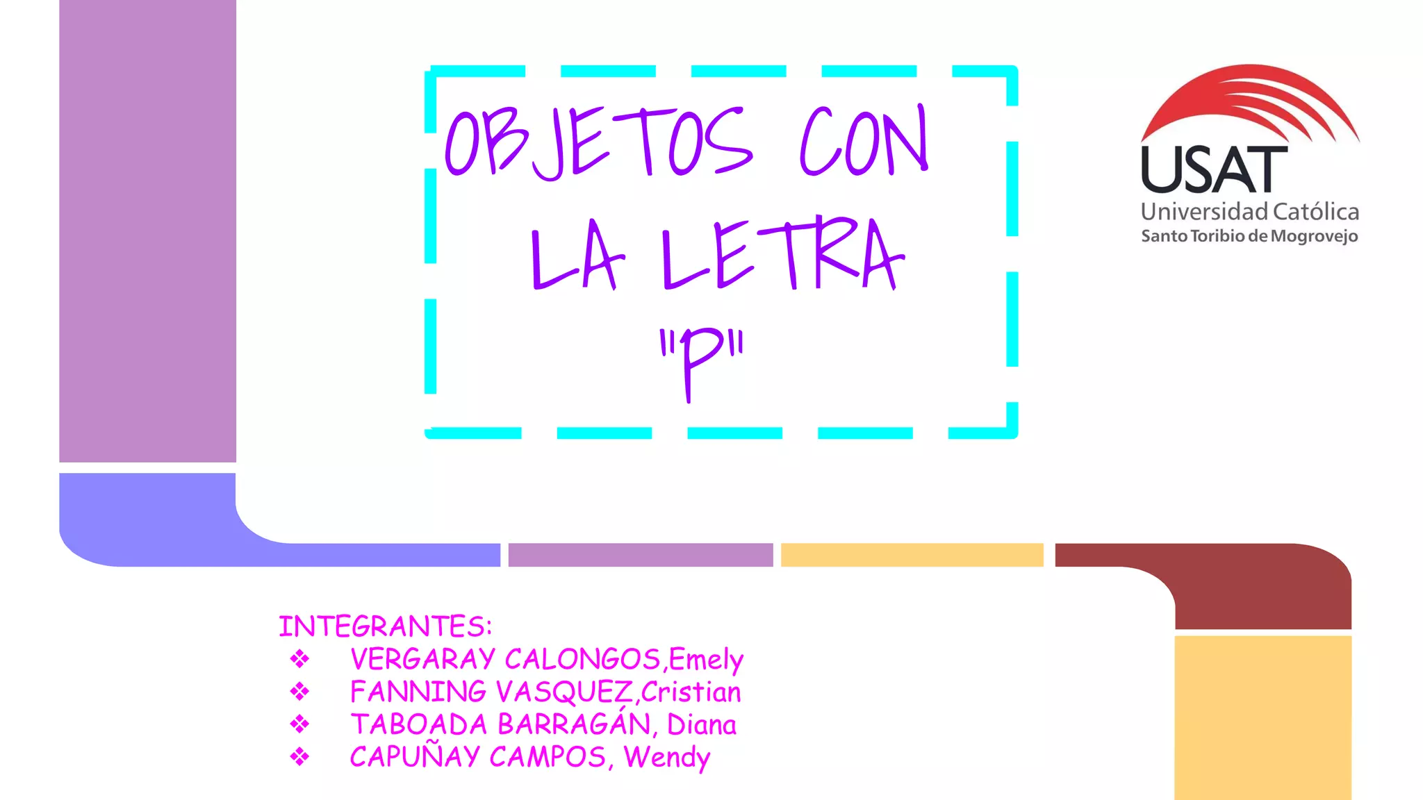 Objetos con la letra p | PPT