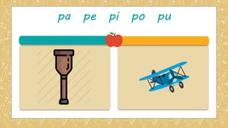 Objetos con p, cuento del pirata | PPSX