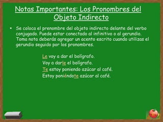 Objetos Directos E Indirectos | PPSX