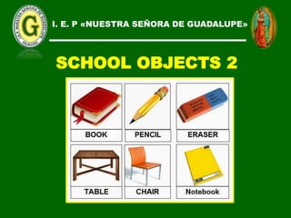 Objetos escolares primer | PPT