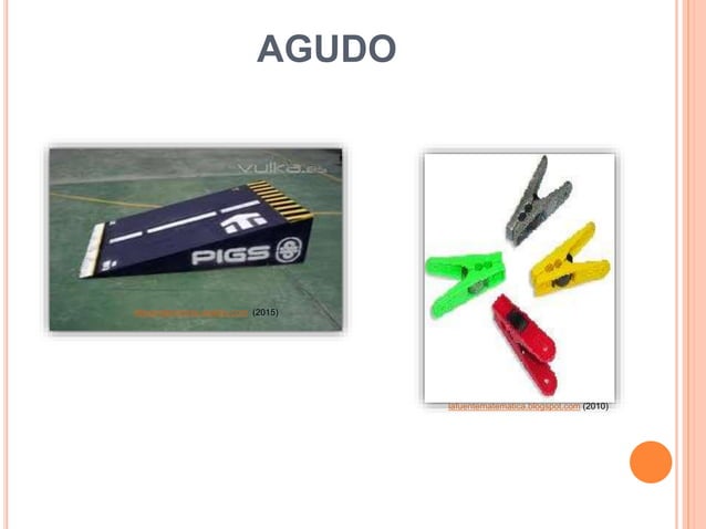Objetos que forman diferentes tipos de ángulos | PPT