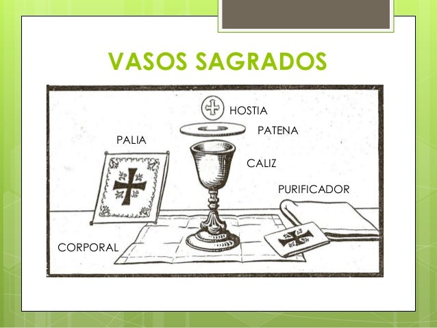 Objetos sagrados para la liturgia