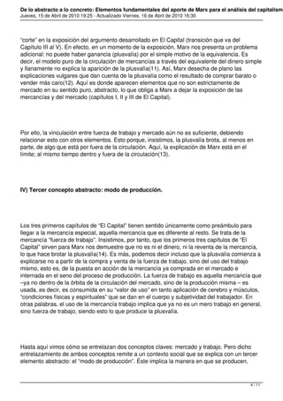 De lo abstracto a lo concreto: Elementos fundamentales del aporte de ...