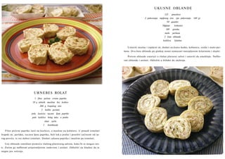 OBLANDE slatke i slane | PPT