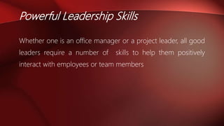 Ob Leadership | PPT