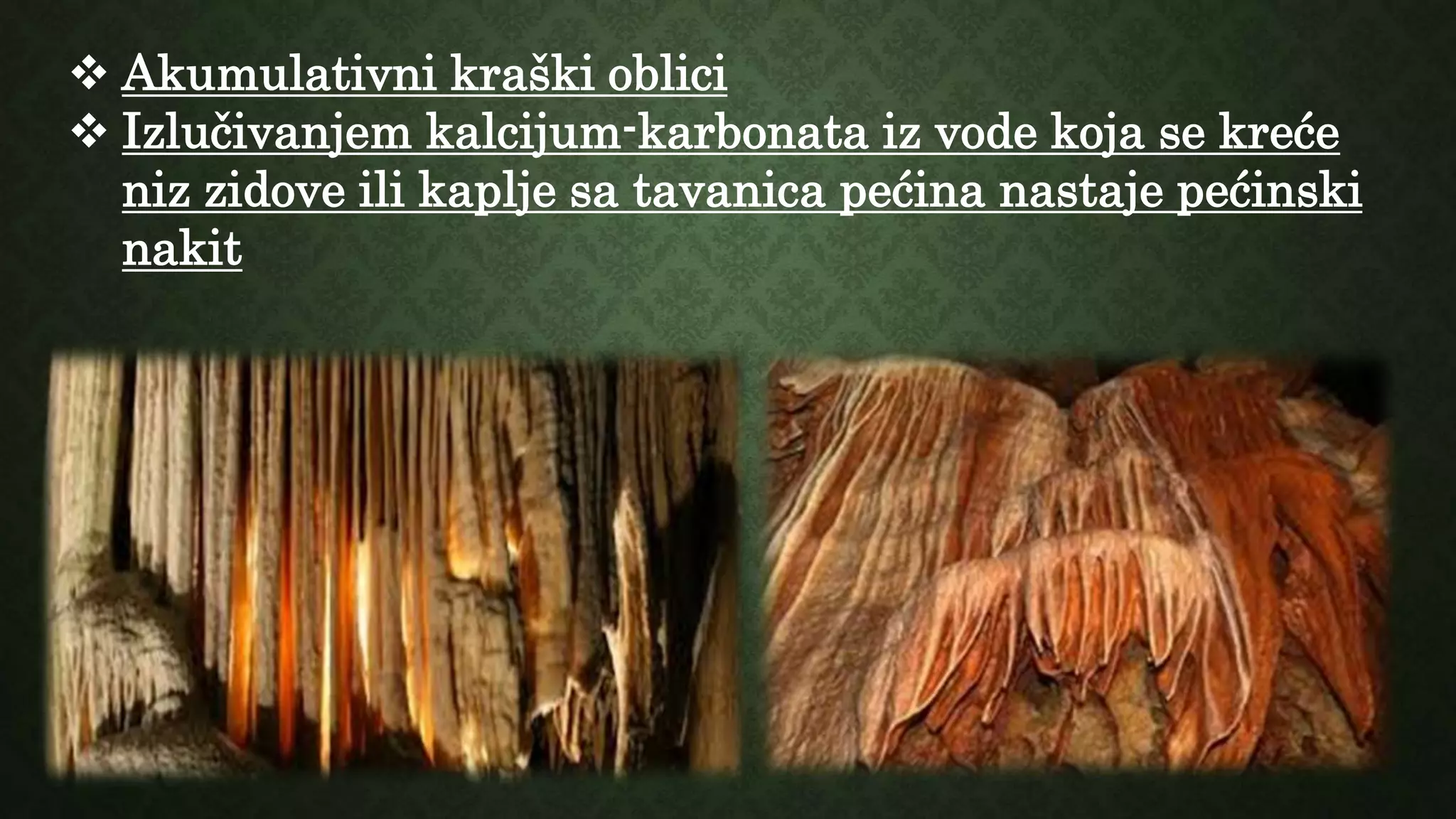 Oblici reljefa nastali radom spoljašnjih sila | PPTX