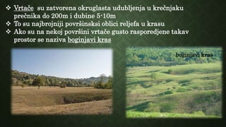 Oblici reljefa nastali radom spoljašnjih sila | PPTX