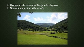 Oblici reljefa nastali radom spoljašnjih sila | PPTX