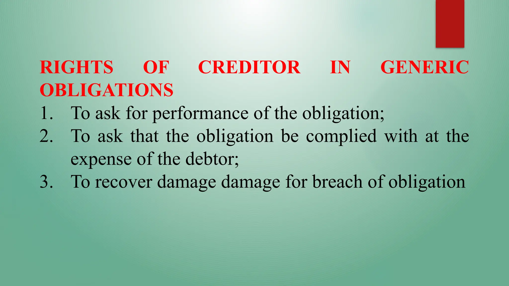 OBLICON-Art.-1165-to-1192, THE PPT TO LAW | PPTX