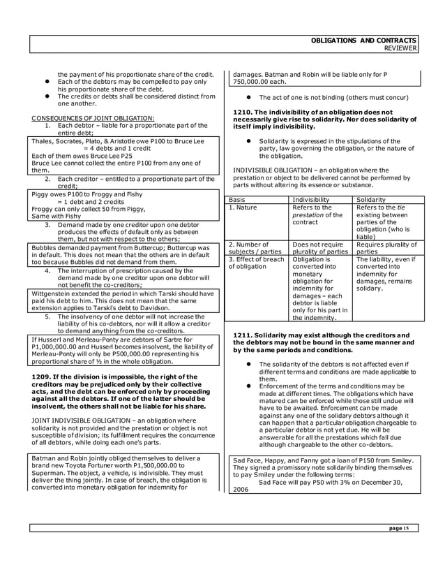 Oblicon reviewer | DOC | Marriage and Civil Unions | Family and ...