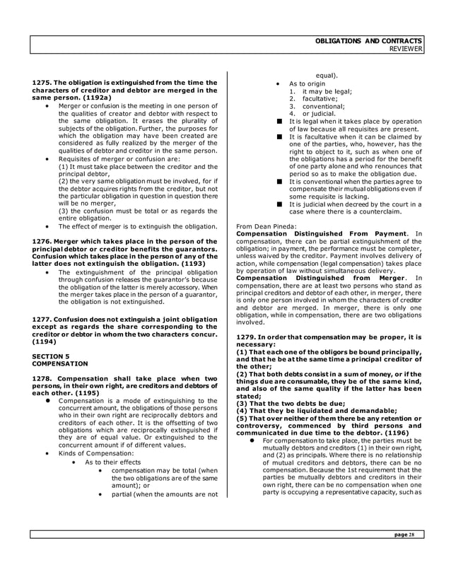 Oblicon reviewer | DOC | Marriage and Civil Unions | Family and ...