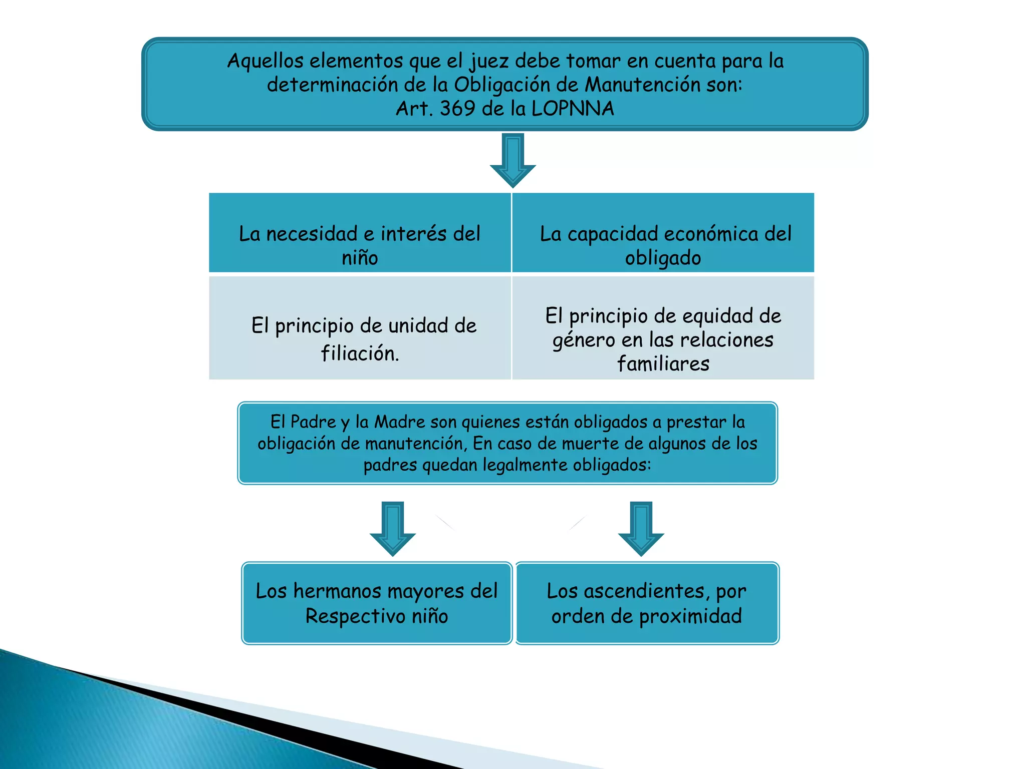 Obligacion de manutencion | PPTX | Law