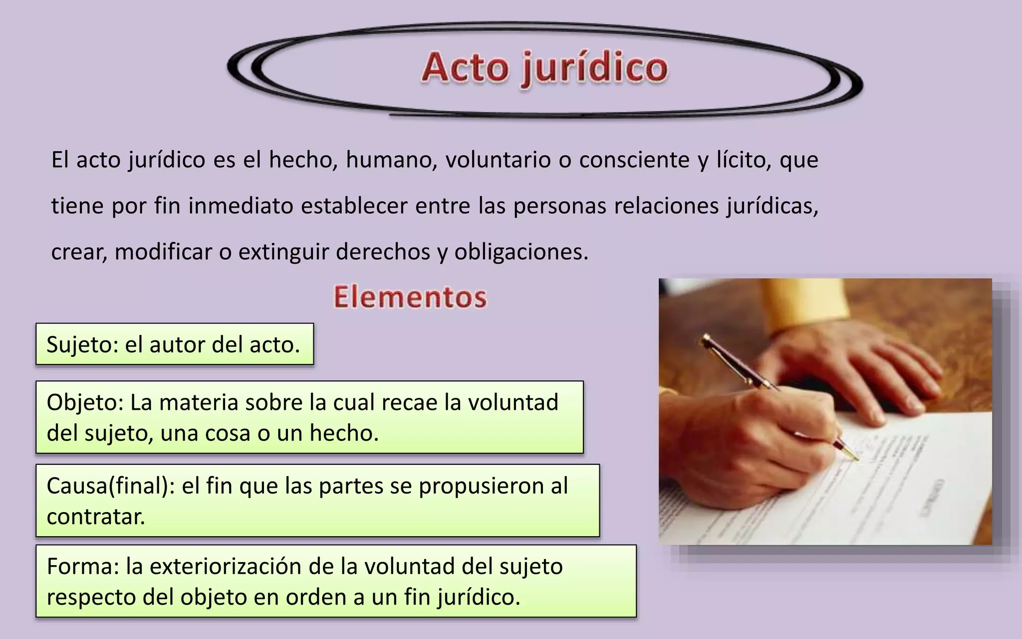 ACTO JURÍDICO Y EL CONTRATO | PPTX | Law