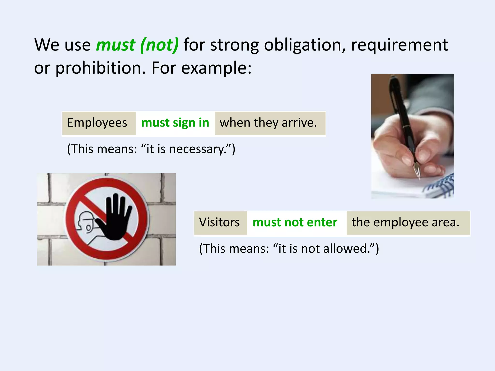 Obligation and prohibition | PPT