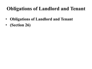 Obligation of Land Lord.pptx