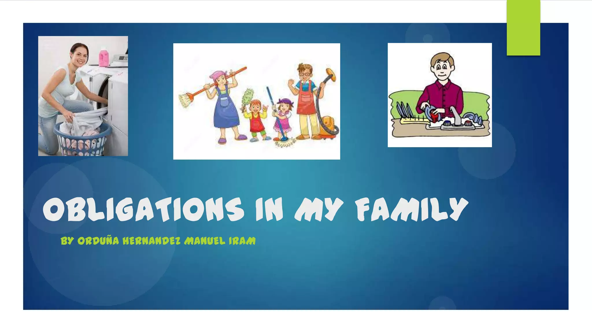 Obligations in my family | PPTX | Bath and Shower | Personal Care
