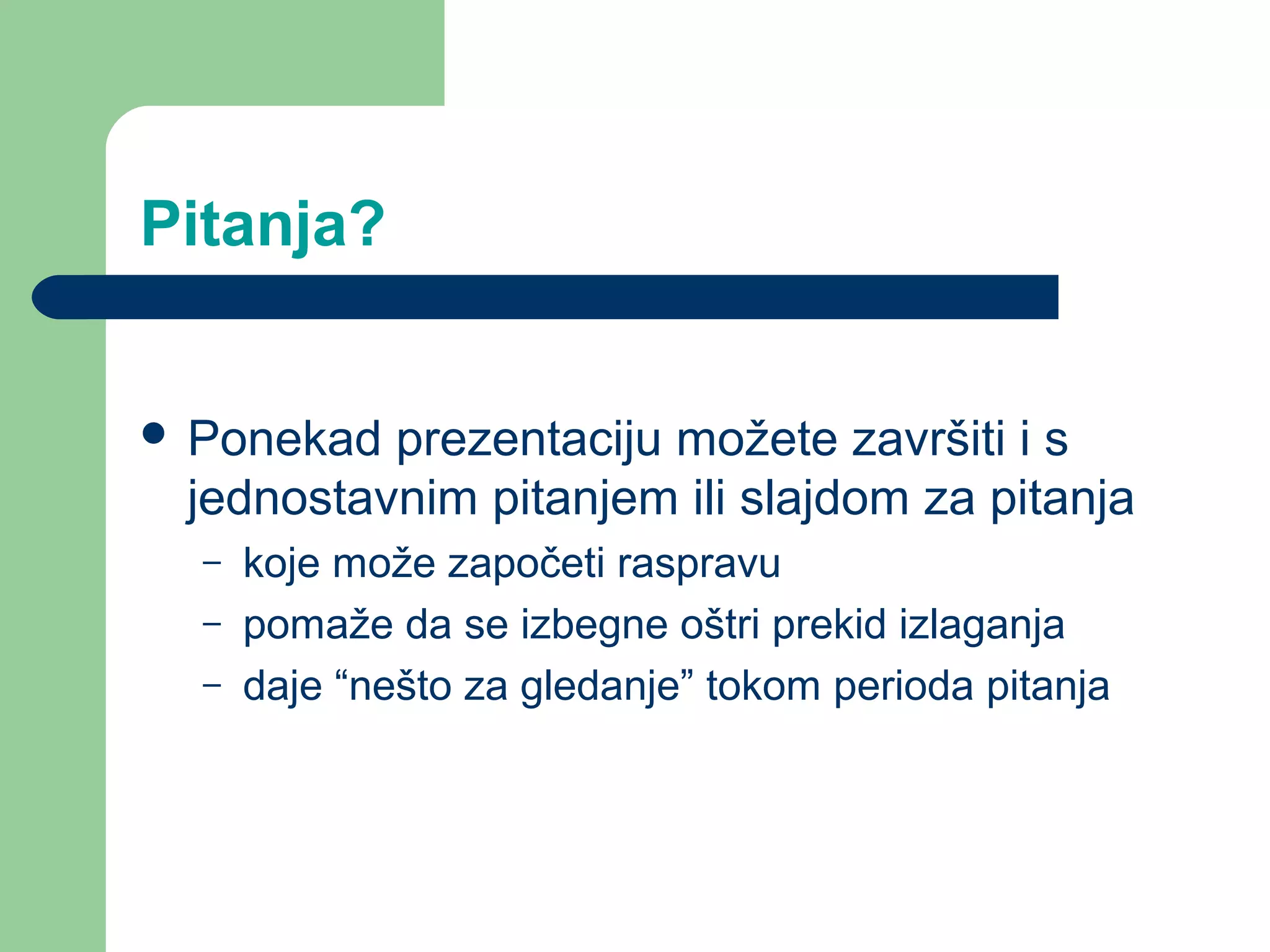 Oblikovanje prezentacije | PPT