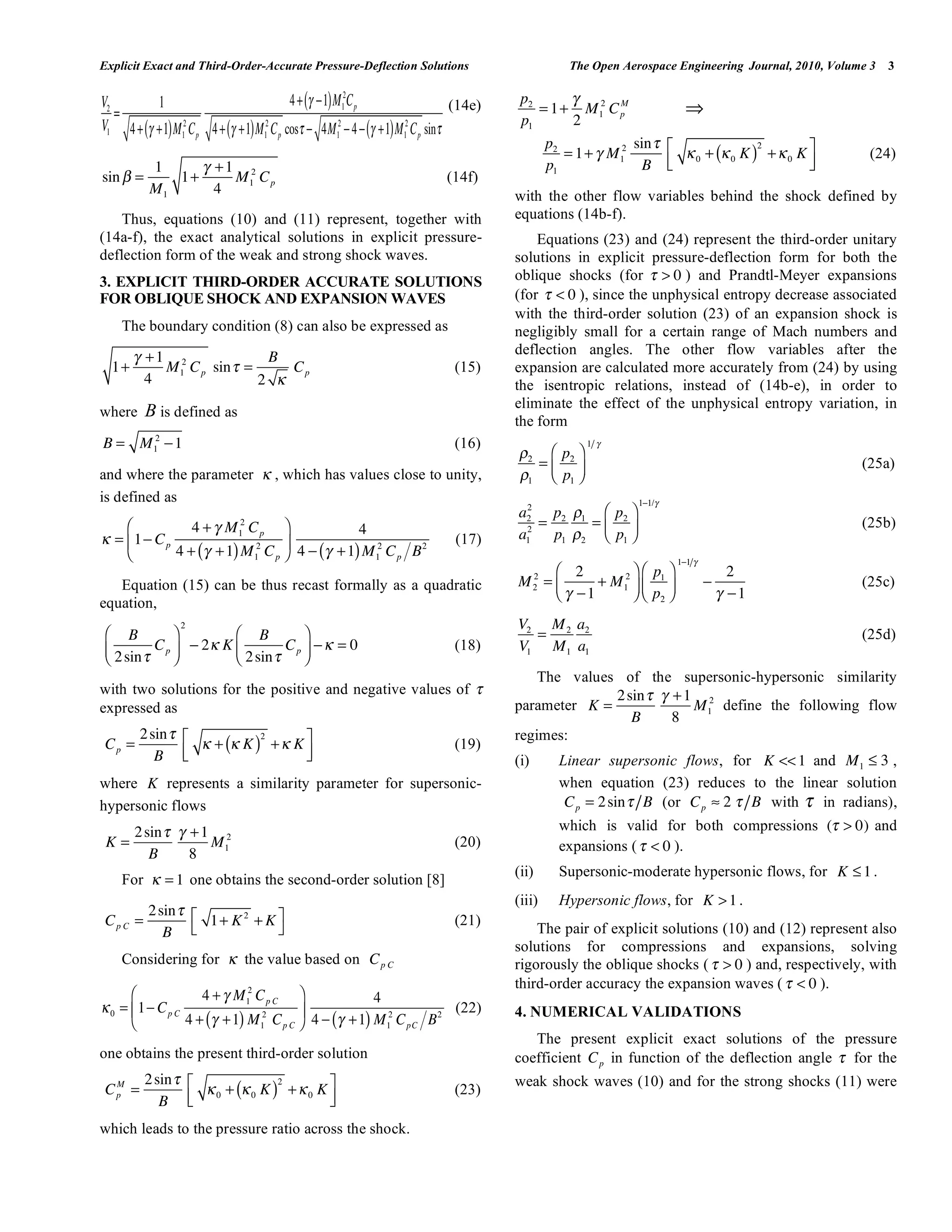 Oblique shock and expansion waves | PDF