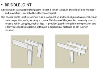 Oblique shouldered joints | PPT