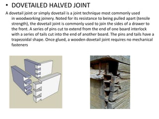 Oblique shouldered joints | PPT
