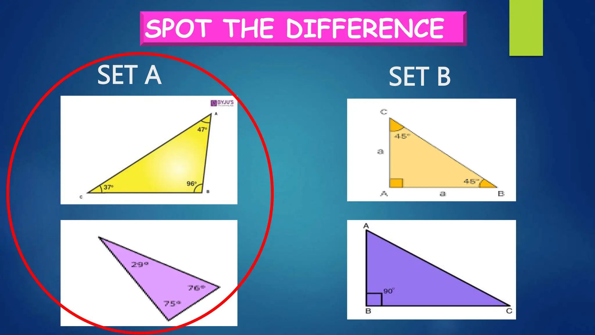 OBLIQUE TRIANGLES fourth quarter lesson in math grade 9 | PPTX