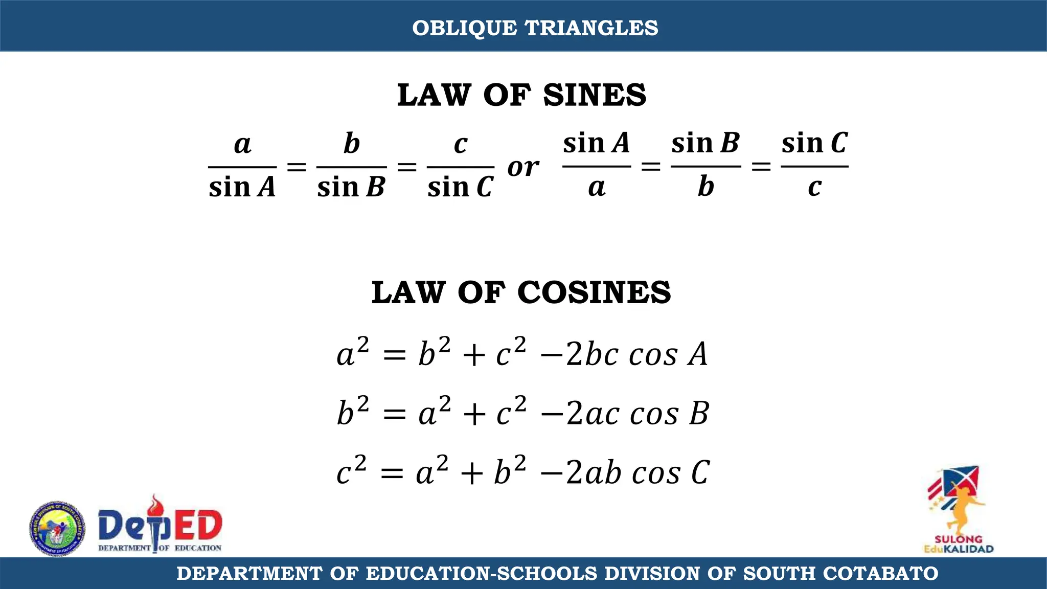 OBLIQUE TRIANGLES.pptx