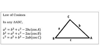 Oblique Triangles (Law of Sines and Cosines).pptx