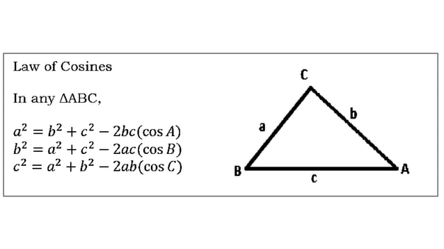Oblique Triangles (Law of Sines and Cosines).pptx