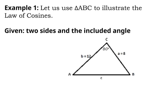 Oblique Triangles (Law of Sines and Cosines).pptx