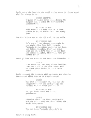 Oblivion script.pdf | Smoking Cessation | Wellness