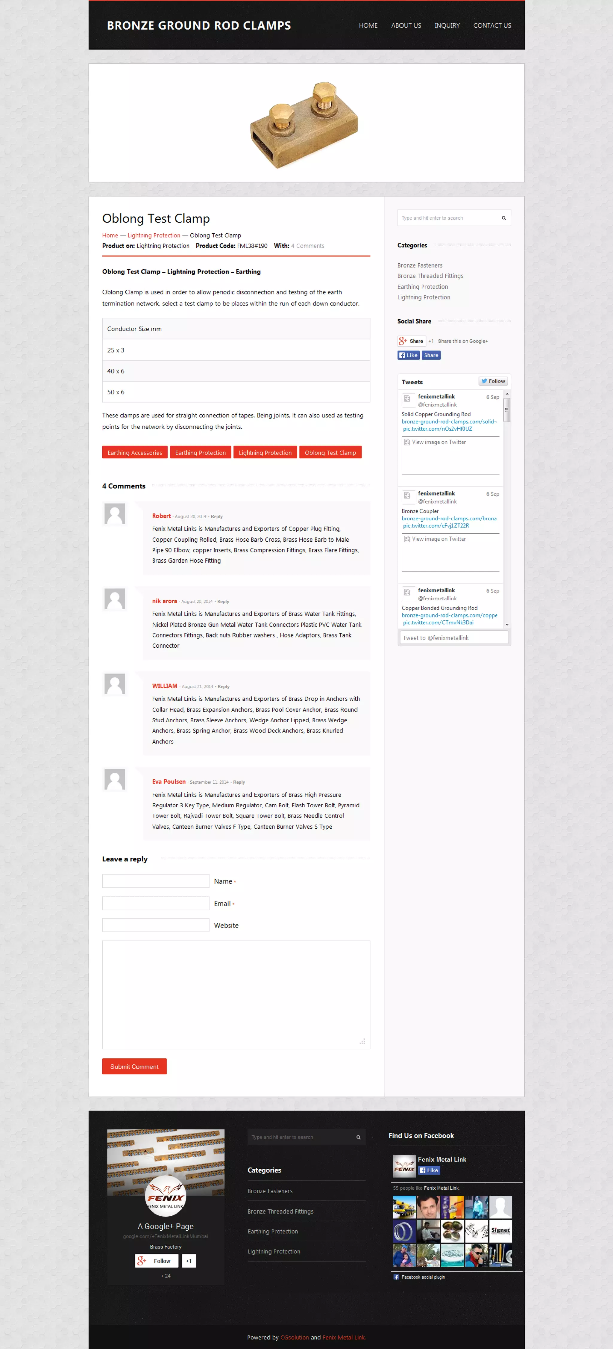 Oblong test clamp lightning protection - earthing | PDF | Weather | Science